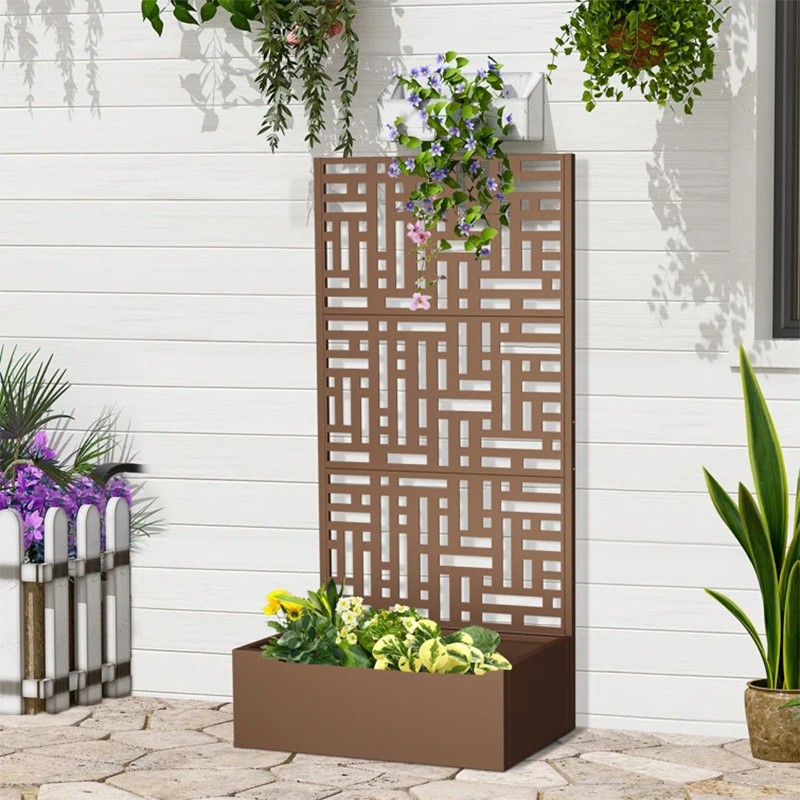 Metal Trellis With Planter Box China Factory_China Manufacture_China ...