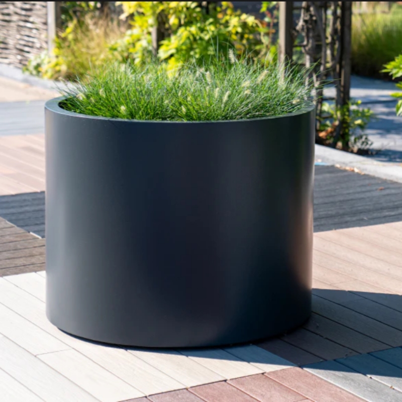 Round Aluminium Planters China Factory_China Manufacture_China Supplier ...