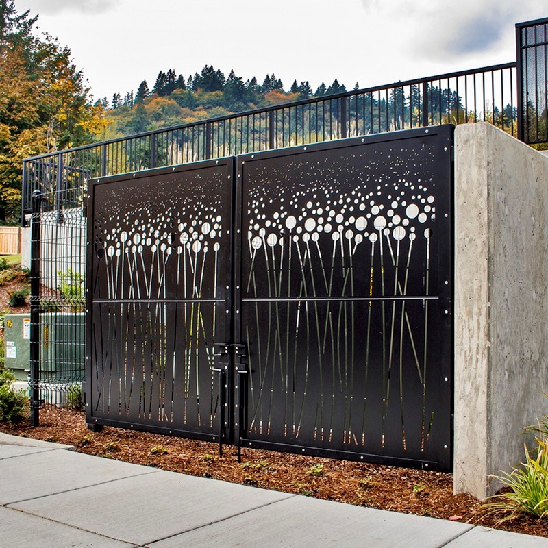 Aluminum Fence Gate China Factory_China Manufacture_China Supplier ...