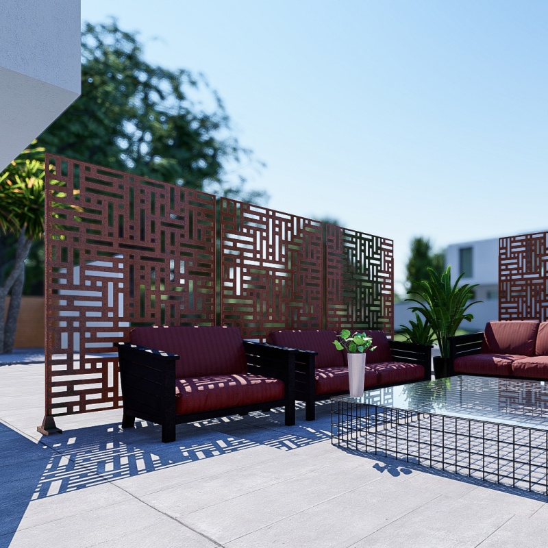 Corten Steel Screen Panels China Factory_China Manufacture_China ...
